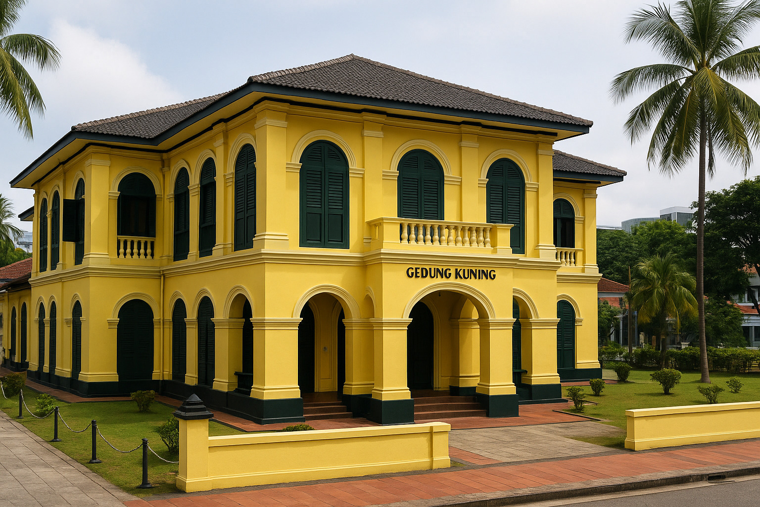 The Legacy of Gedung Kuning: Yellow Mansion of Kampong Gelam - Visit ...